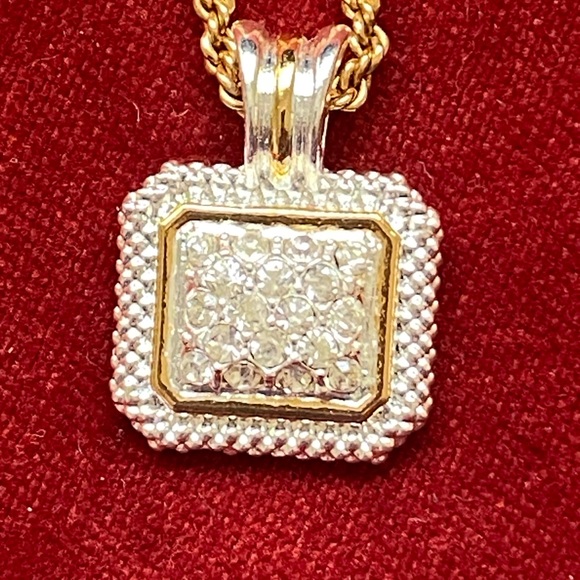 Avon | Jewelry | Vintage Avon Pendant New Old Stock W Box Rhinestone ...